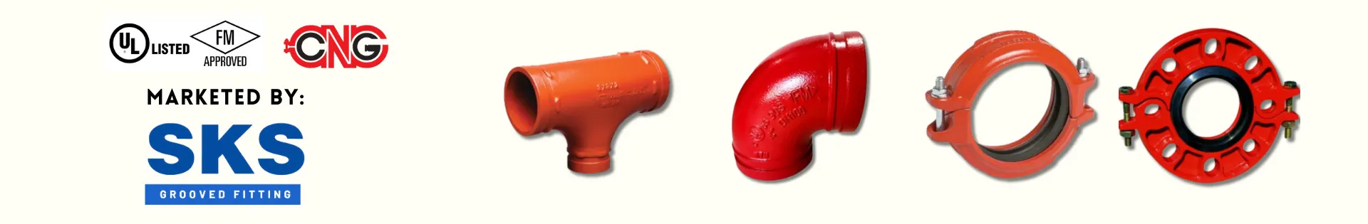 SKS Grooved Fittings, Grooved Couplings, Pipe Fitting Suppliers